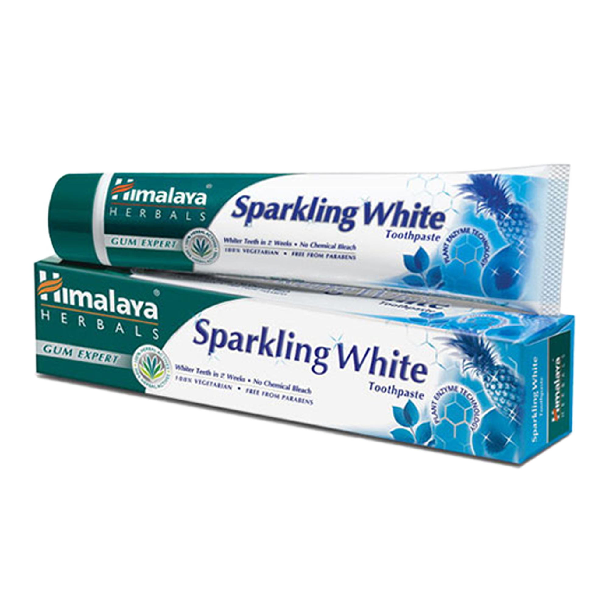 Himalaya Sparkling White Toothpaste - Whiter & Stronger Teeth ...